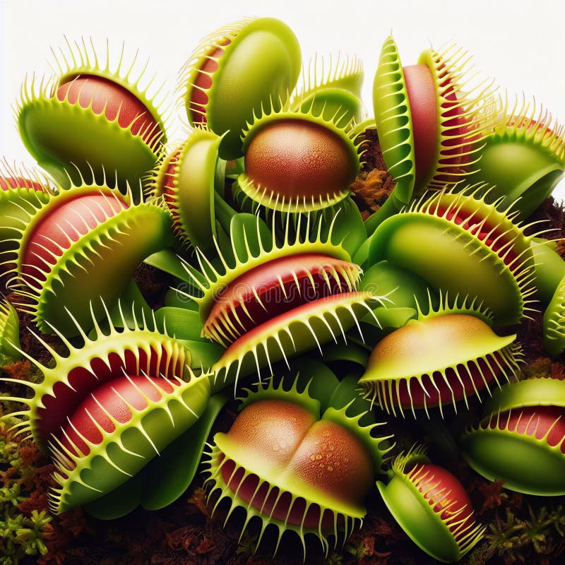 106 34. Venus Flytrap (Dionaea Muscipula) - a Carnivorous Plat Stock ...