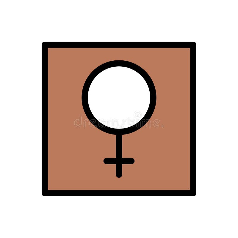Venus Setting Flat Color Icon Stock Vector - Illustration of feminine ...