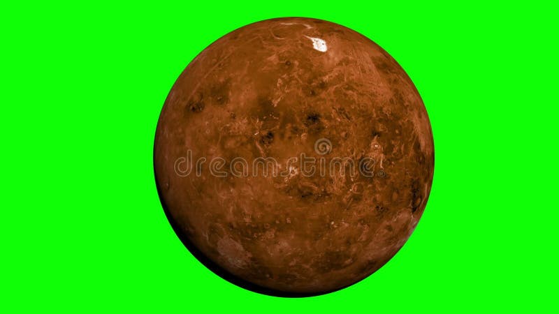 Venus Planet with Green Screen Stock Video - Video of space, earth ...