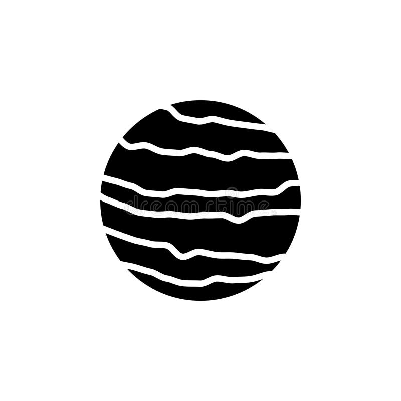 Venus Planet Icon Vector. Venus Planet Simple Sign Stock Vector ...