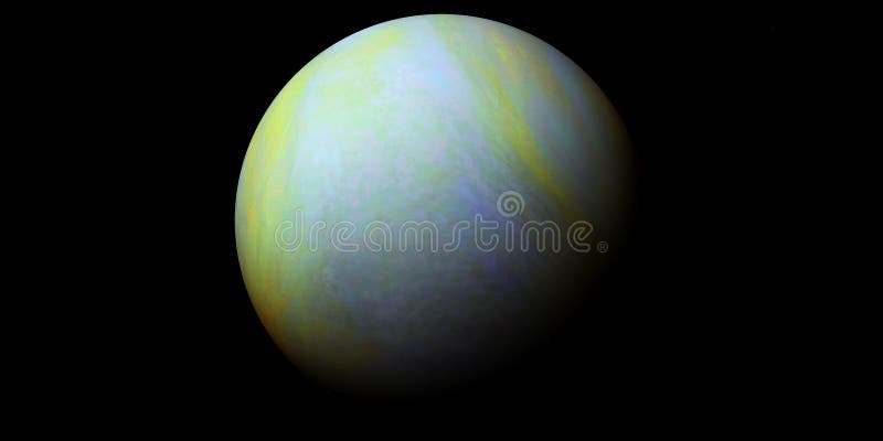 Venus Planet is Small and Rocky Terrestrial and Has a Thick Hot ...
