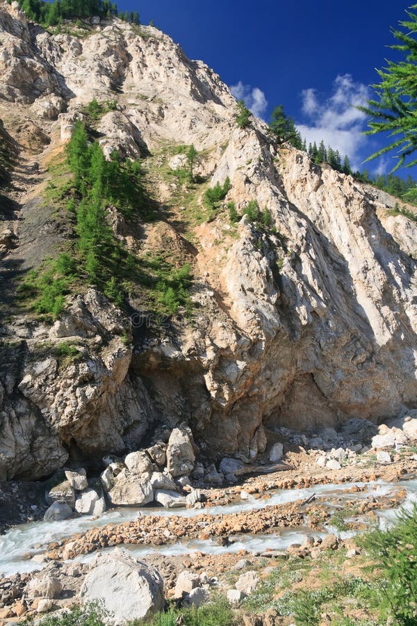 Veny Valley - Courmayeur stock photo. Image of sunlight - 26307522