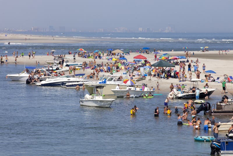 Vacaciones De La Playa Del Verano - Atlantic City, New Jersey Foto de ...