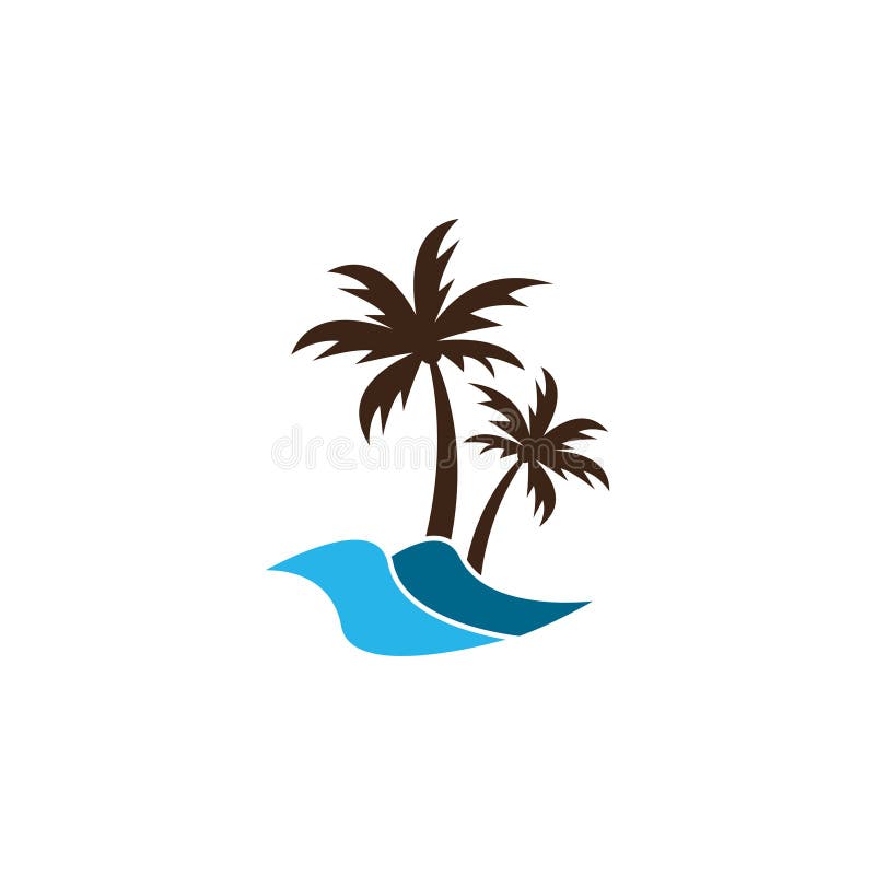 Verano Logo Icon ilustración del vector. Ilustración de creativo ...