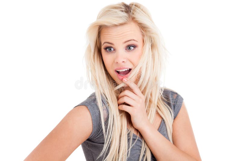 Verbaasd stock foto. Image of mond, ogen, kaukasisch - 24885756