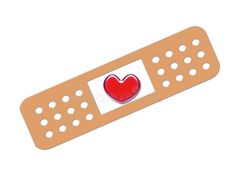 Klebenden Ikonen-Vektorillustration Des Verbands Flache Vektor ...