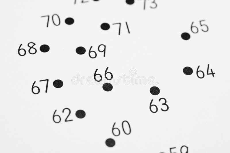 Verbind de punten stock afbeelding. Image of pret, leer - 16255653