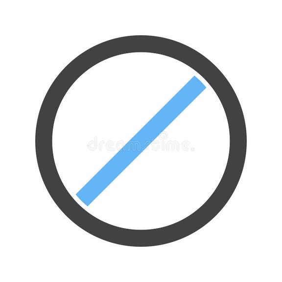 Verboten vektor abbildung. Illustration von verboten - 81133260