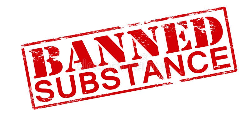 Verbotene Substanz stock abbildung. Illustration von grungy - 92069072