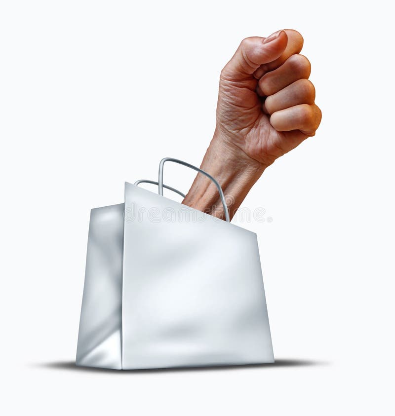 Verbraucher-Rechte Weisenkennzeichen Stock Abbildung - Illustration von ...