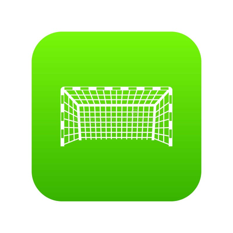 Verde Digital Del Icono De Los Posts De La Meta Ilustración del Vector ...