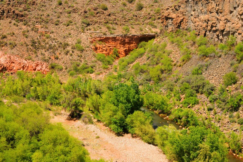 Verde River Valley stock photo. Image of mountains, river - 298943808