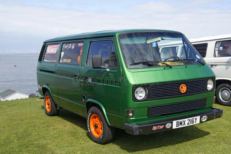 Verde Van di VW fotografia editoriale. Immagine di macchina - 53219422