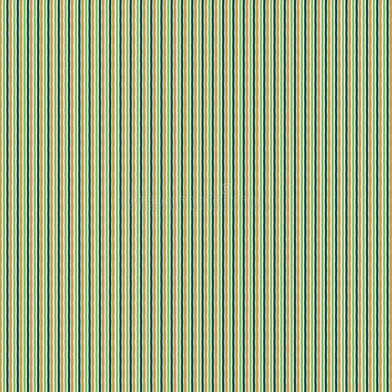 Verde y raya retra del oro stock de ilustración. Ilustración de crema ...