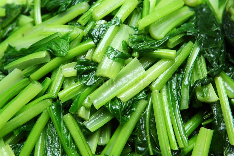 Verde de mostaza china foto de archivo. Imagen de cocina - 20486960