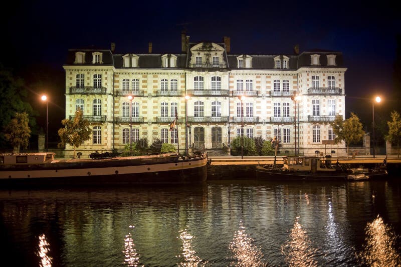 Verdun by night stock photo. Image of dark, lorraine - 27554476