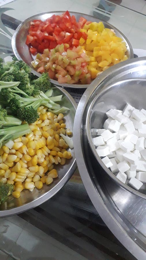 Verduras Picadas Con Texturas Especiales Imagen de archivo - Imagen de ...