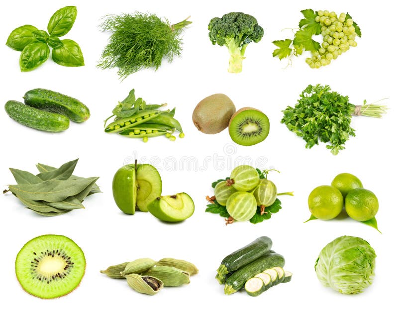 Verdure, Frutta E Colore Verde Delle Spezie Immagine Stock - Immagine ...