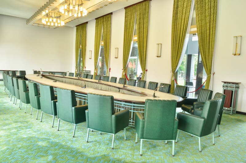 Vergaderzaal in Onafhankelijkheidspaleis Redactionele Stock Afbeelding ...
