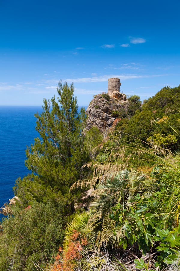 Verger Tower, Majorca stock image. Image of beautiful - 38711595