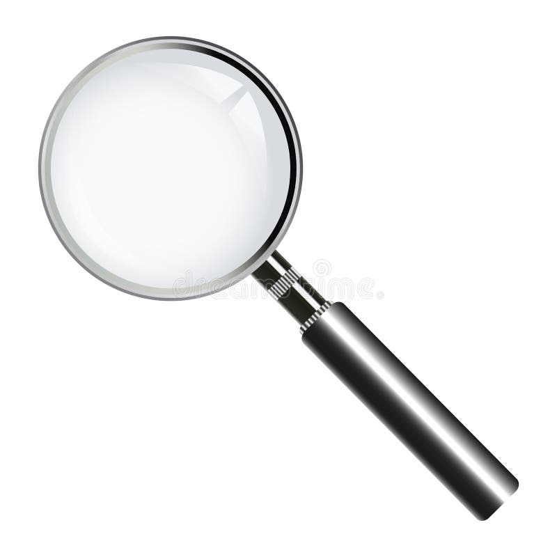Vergrootglas vector illustratie. Illustration of lens - 31391625