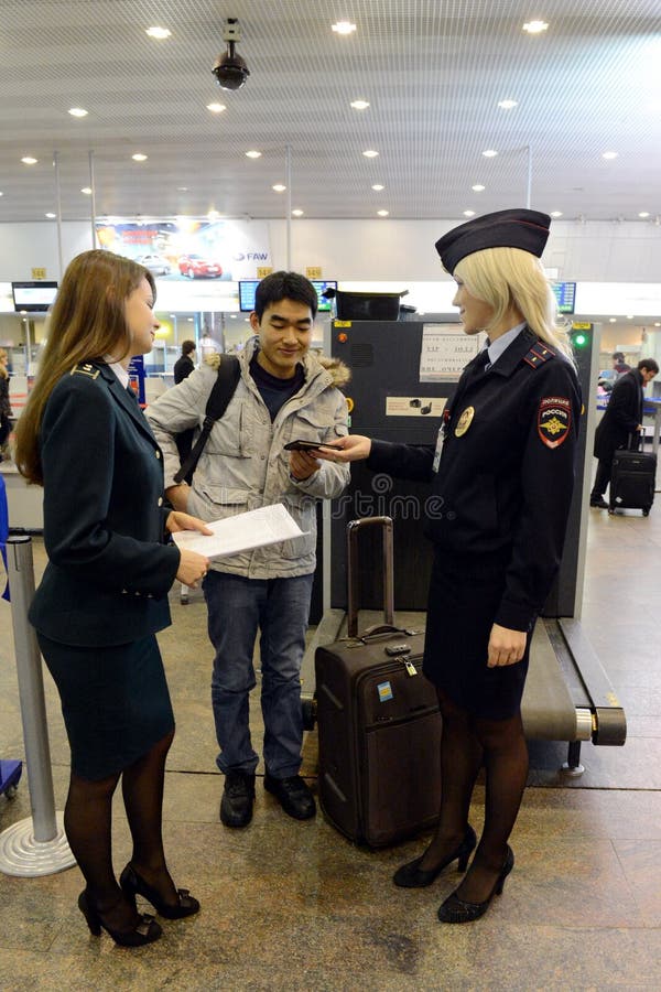 Verification of Documents from Foreign Passengers at the Airport ...
