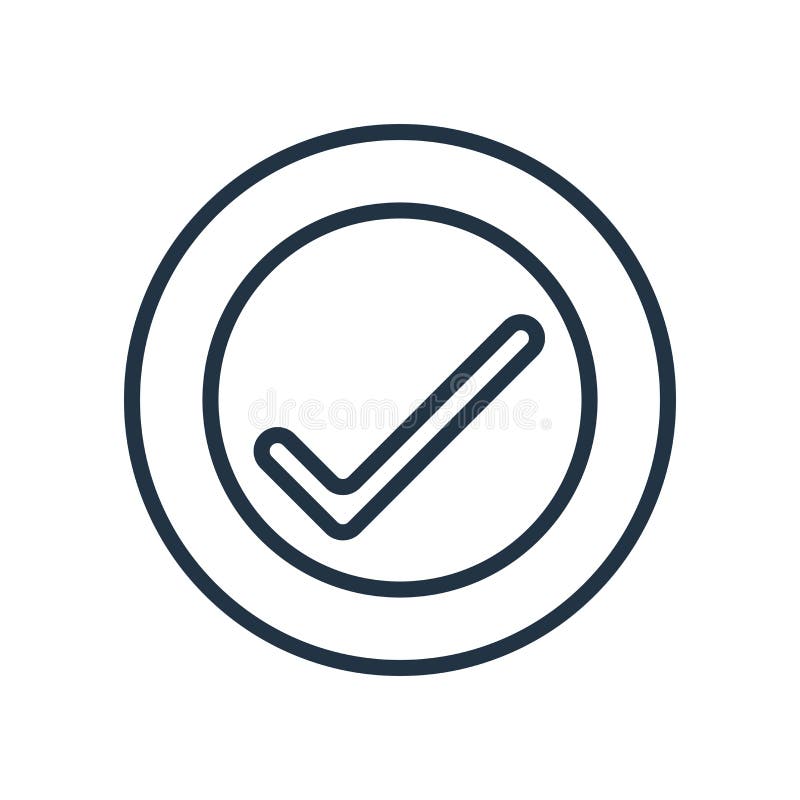 Verification Icon Vector Isolated On White Background, Verification ... Verification Icon Vector Isolated On White Background, Verification ...