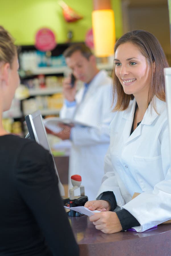 Verification of the Prescription Stock Photo - Image of reimbursement ...