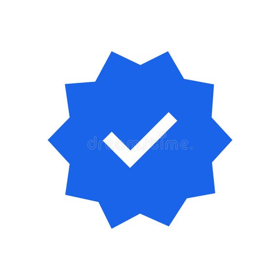 Verified Badge logo stock vector. Illustration of number - 357196912