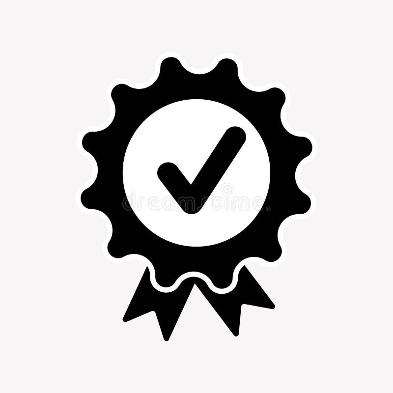 Verified Icon for Twitter Verification Batch Jn the Background Stock ...