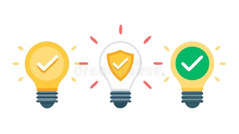 Checkmark Symbolizing Verified Ideas Stock Illustrations – 26 Checkmark ...