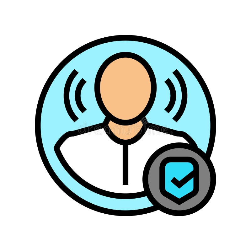 Verified Profile Color Icon Vector Illustration Stock Vector ...