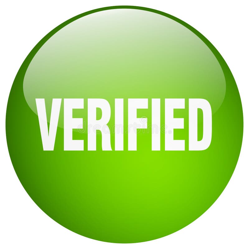 Verified Button. Verified Square 3d Push Button. Stock Vector ...