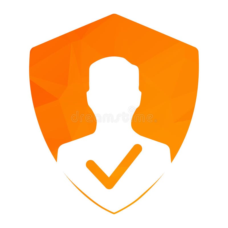 Verified Shield with Check Mark Security Icon Vector Illustration Stock ...