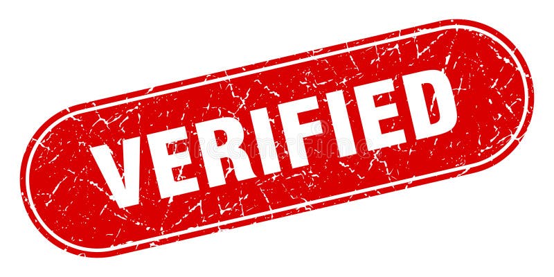 Verified Sign. Verified Grunge Stamp Stock Vector - Illustration of ...