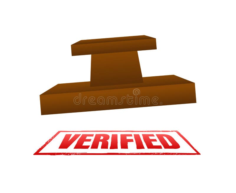 Verified Square Grunge. Checkmark Icon. Vector Stock Illustration ...