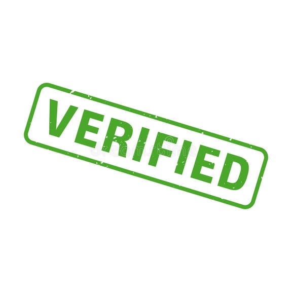 Verified Stamp. Verified Grunge Square Sign Stock Vector - Illustration ...