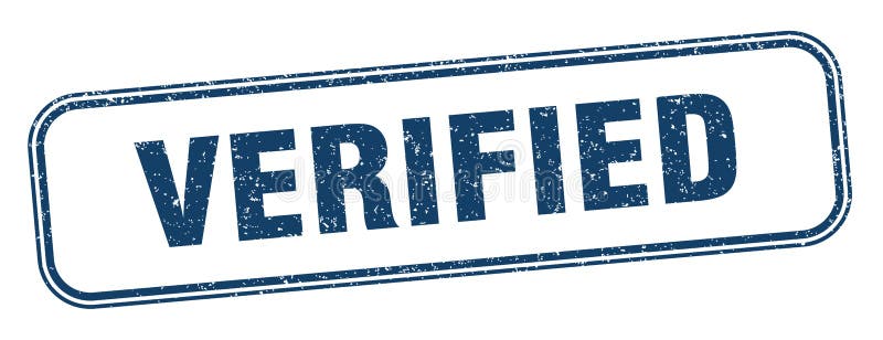 Verified Stamp. Verified Square Grunge Sign Stock Vector - Illustration ...