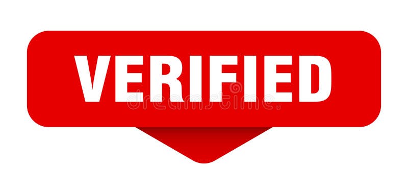 Verified Sticker. Verified Sign on Transparent Background Stock Vector ...