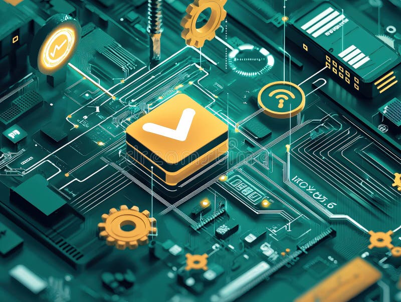 Verified Technology Secure Data Processing and System Integrity Stock ...