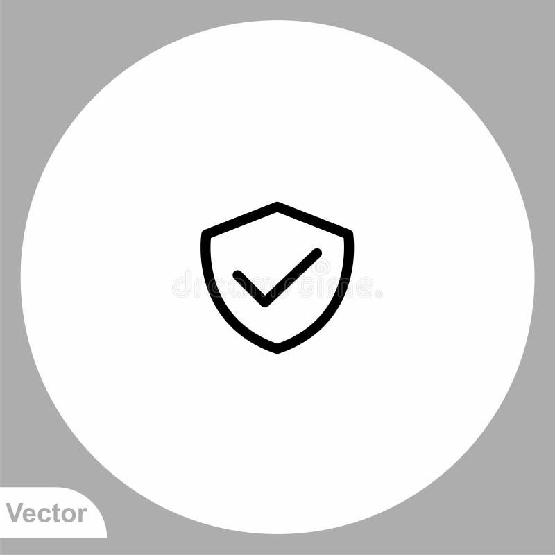 Verified Vector Icon Sign Symbol Stock Illustration - Illustration of ...