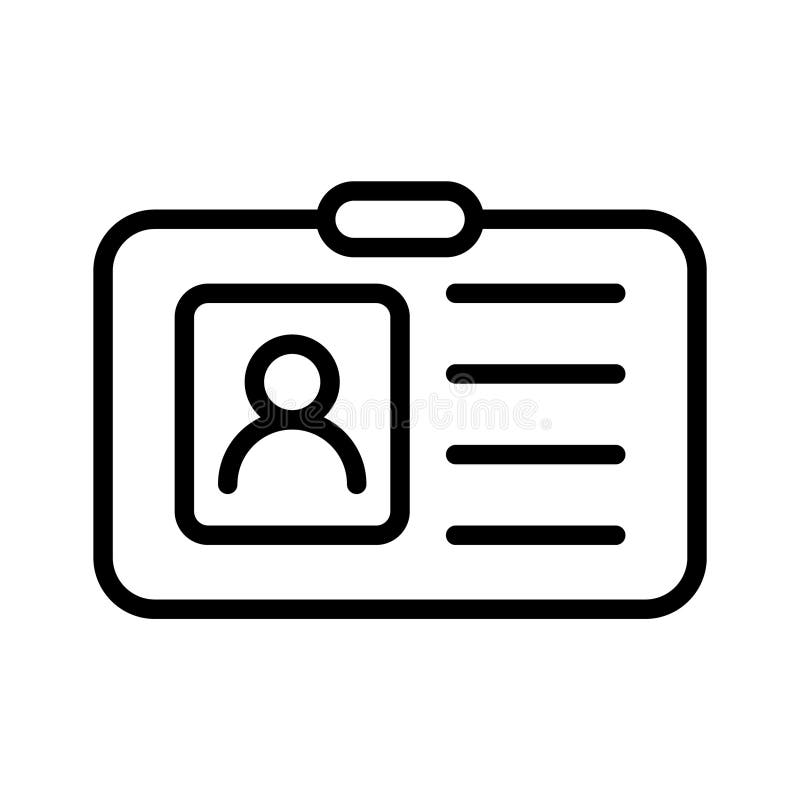 Verify Identity Easily with the ID Card Icon for Secure Access and ...