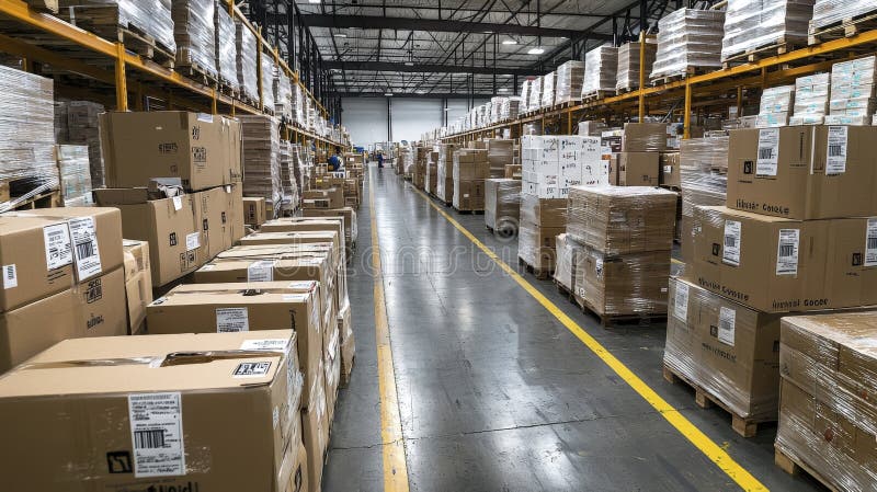 Verifying Goods in a Warehouse Stockroom Process Visualization ...