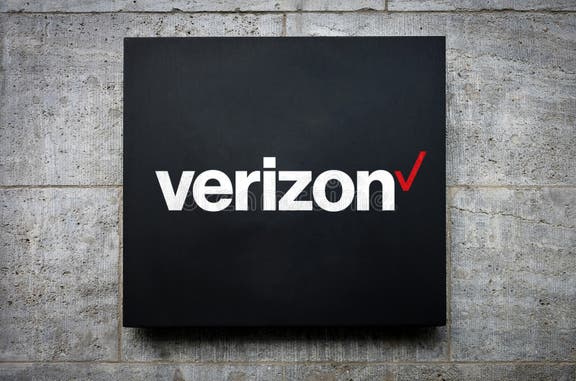 Verizon Telecommunication Brand Store Logo Editorial Stock Photo ...