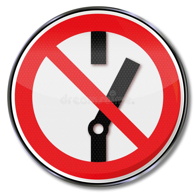 Do not turn on and switch stock vector. Illustration of protection ...