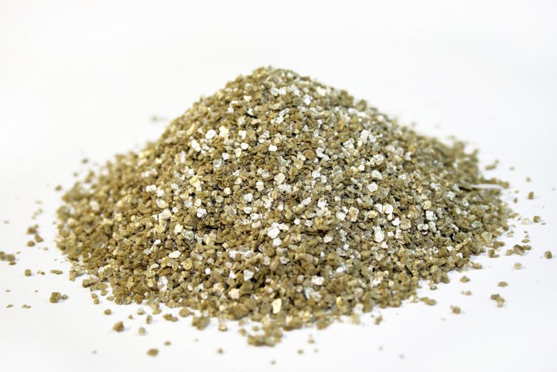 Vermiculiet stock afbeelding. Image of asbestose, grond - 12510893