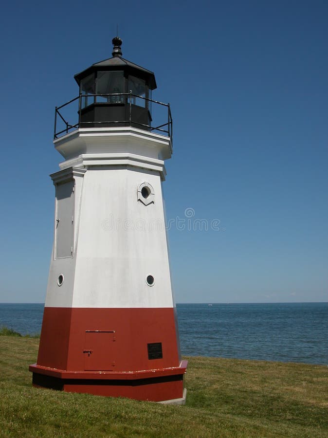 Vermilion Lighthouse stock image. Image of vermilion, maritime - 2708773