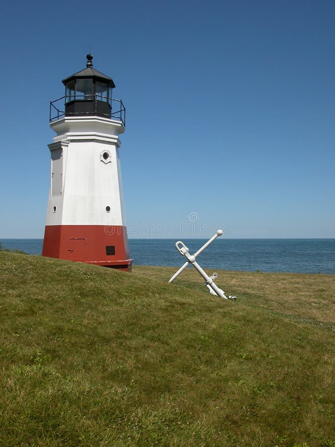 Vermilion Lighthouse stock image. Image of vermilion, maritime - 2708773