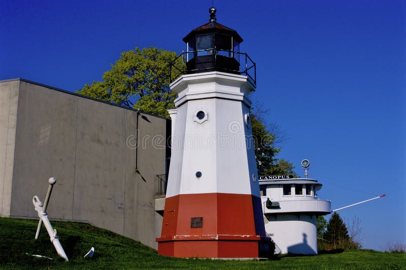 Vermilion Lighthouse stock image. Image of vermilion, maritime - 2708773