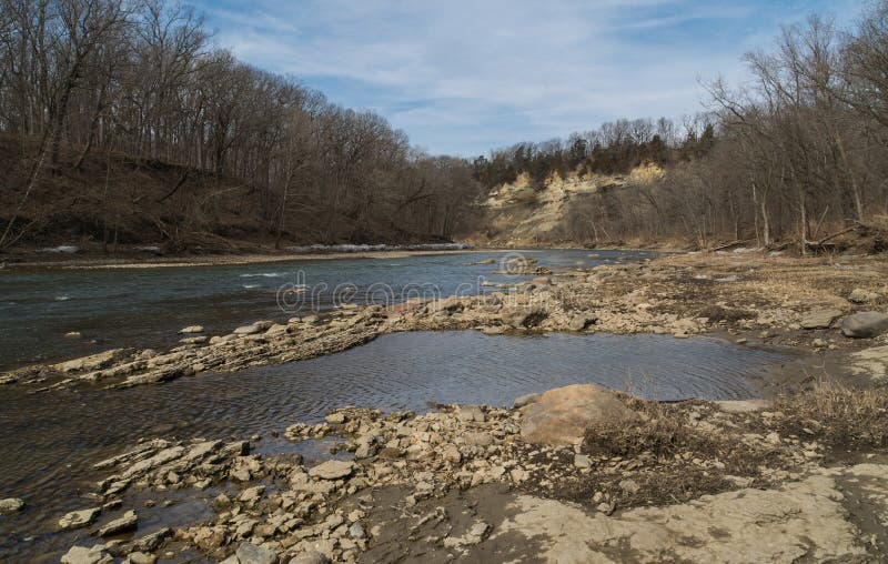 Vermillion River Falls stock image. Image of waterfall - 32847785